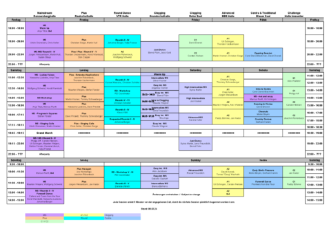 Programm & Leader | Spring Jamboree 2024